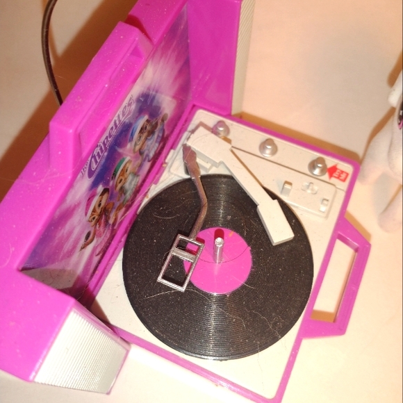 Barbie | Accents | Barbie Record Player Stereo In Pink Also Can Be ...